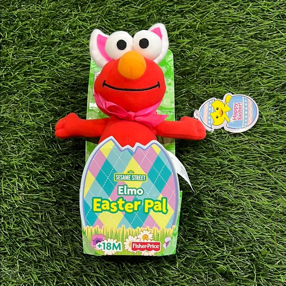 Sesame Street | Toys | Sesame Street Elmo Easter Pal Plush Fisher Price ...
